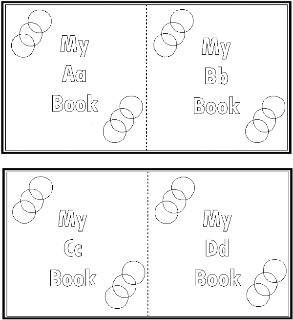 A to Z Kids Stuff Alphabet Book Covers A-D